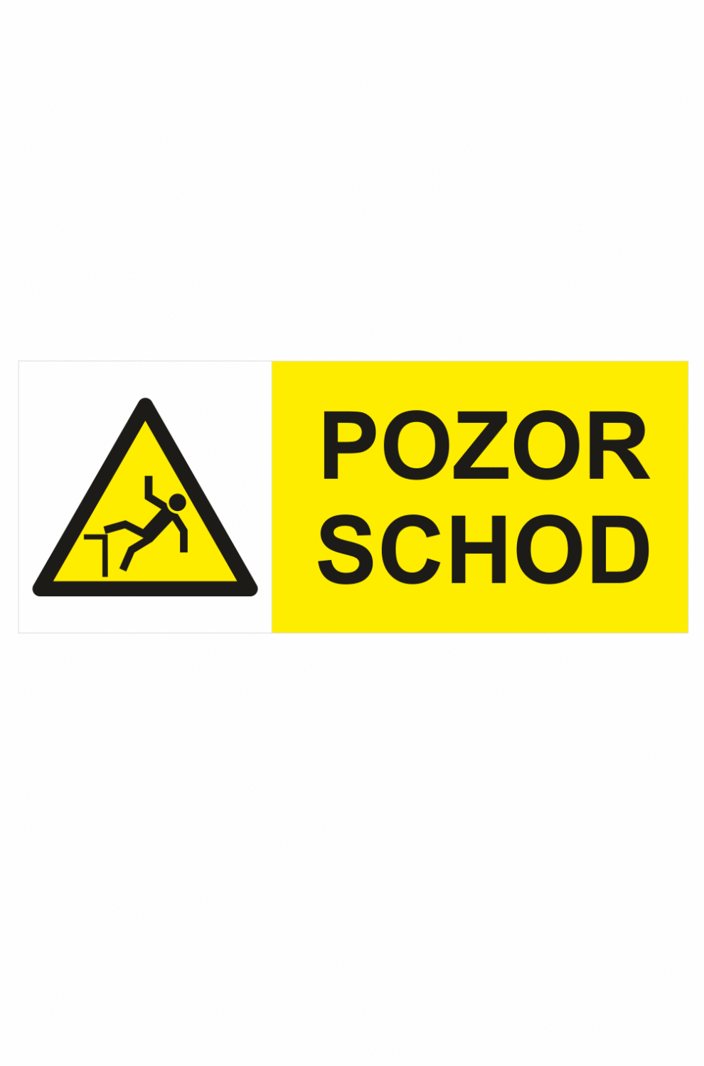 Pozor schod | KRIŽAN - safetyshop