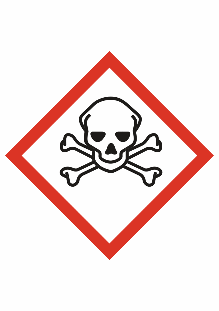 Symbol GHS 06 – Toxické | KRIŽAN - safetyshop