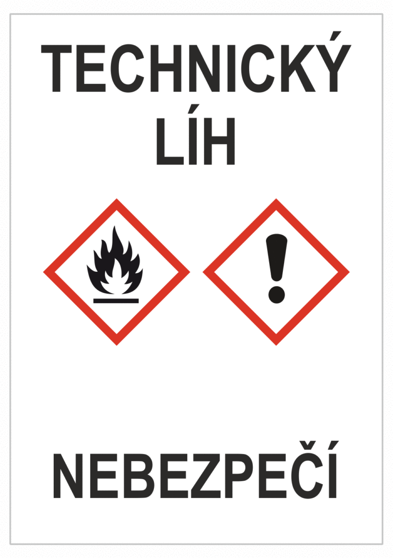 Technický líh | KRIŽAN - safetyshop