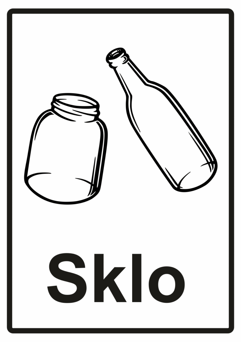 Separovaný odpad – Sklo | KRIŽAN - safetyshop
