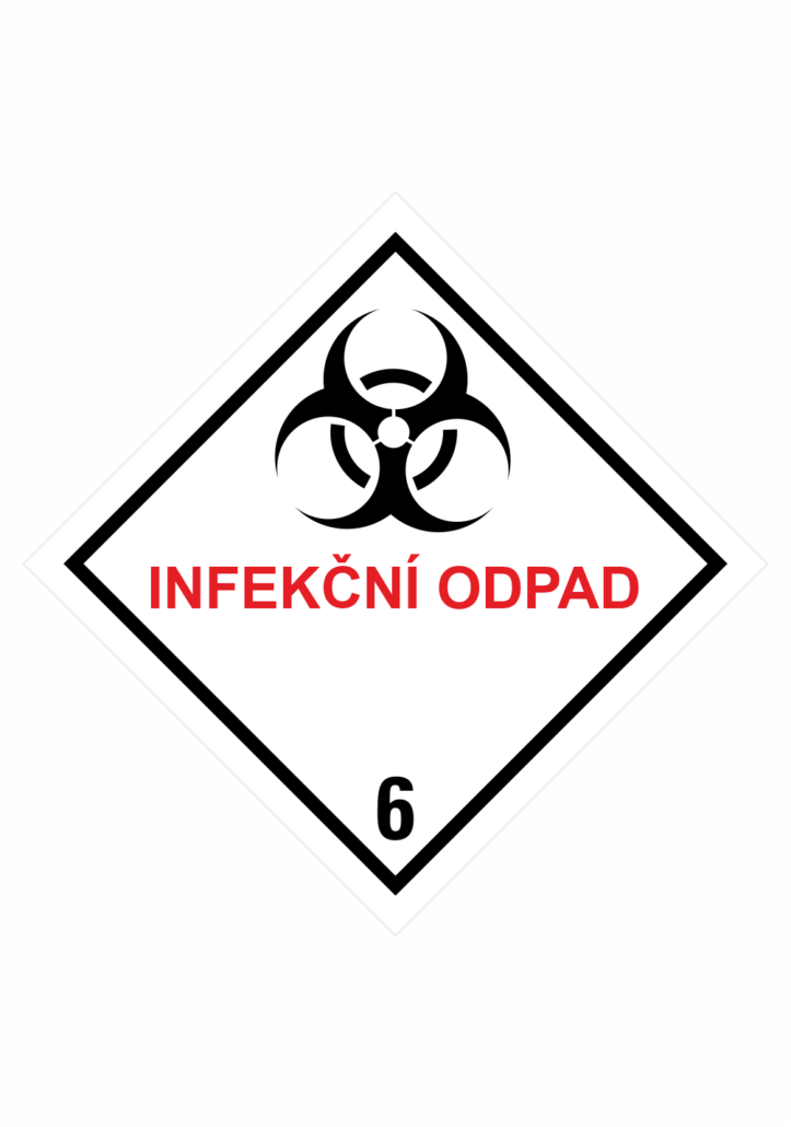 ADR třída 6 – Infekční odpad | KRIŽAN - safetyshop