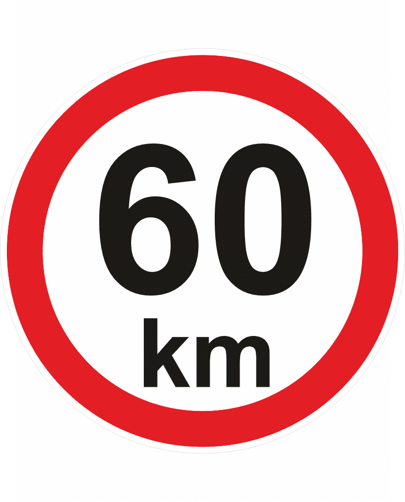 Nejvy Povolen Rychlost 60 Km KRI AN Safetyshop Nejvy Povolen Rychlost 60 Km KRI AN Safetyshop