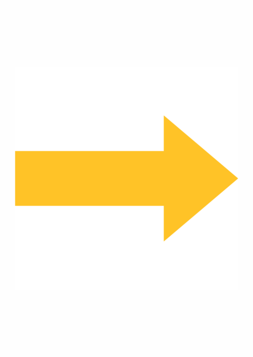 PermaLean podlahová šipka 1138 – žlutá | KRIŽAN - safetyshop