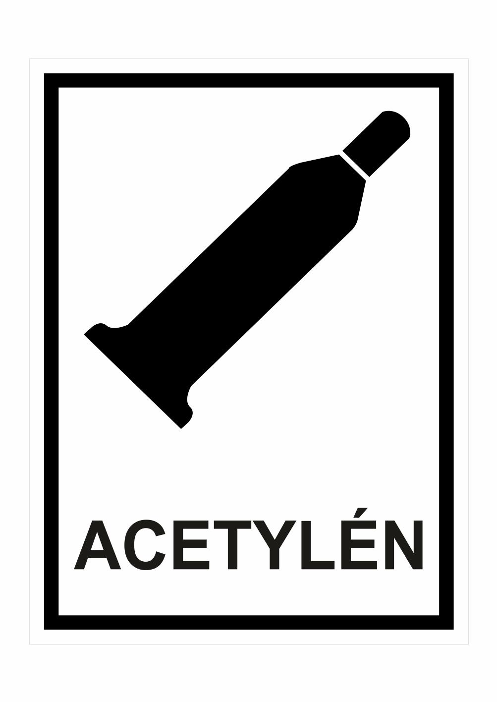 kategorie tlakové láhve symboly | KRIŽAN - safetyshop
